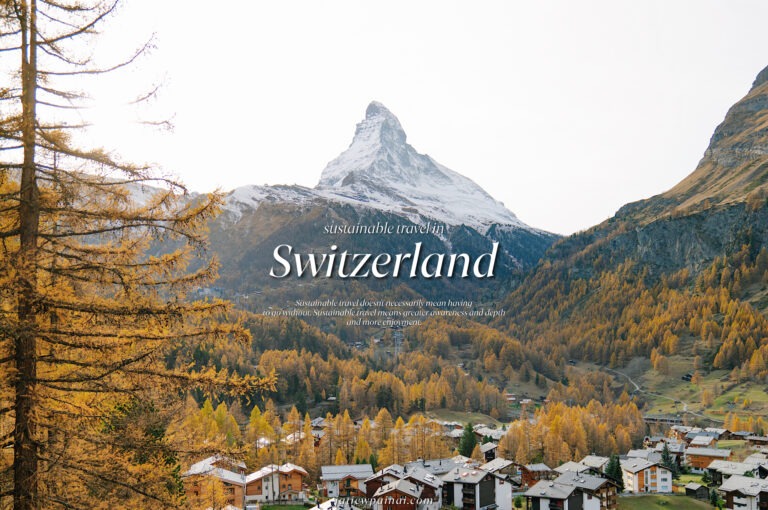 รีวิวสวิตเซอร์แลนด์ :: Swisstainable – sustainable travel in ...
